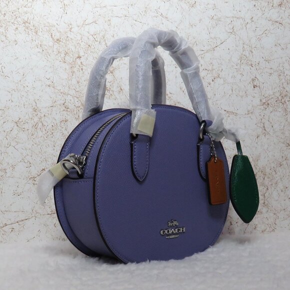 Coach | Bags | Coach Crossgrain Blueberry Crossbody Light Violet | Poshmark